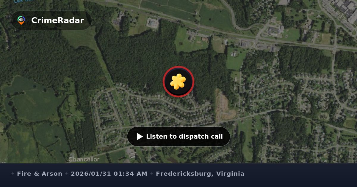 Fire crews investigate alarm on Heathrow Drive, Fredericksburg VA ...
