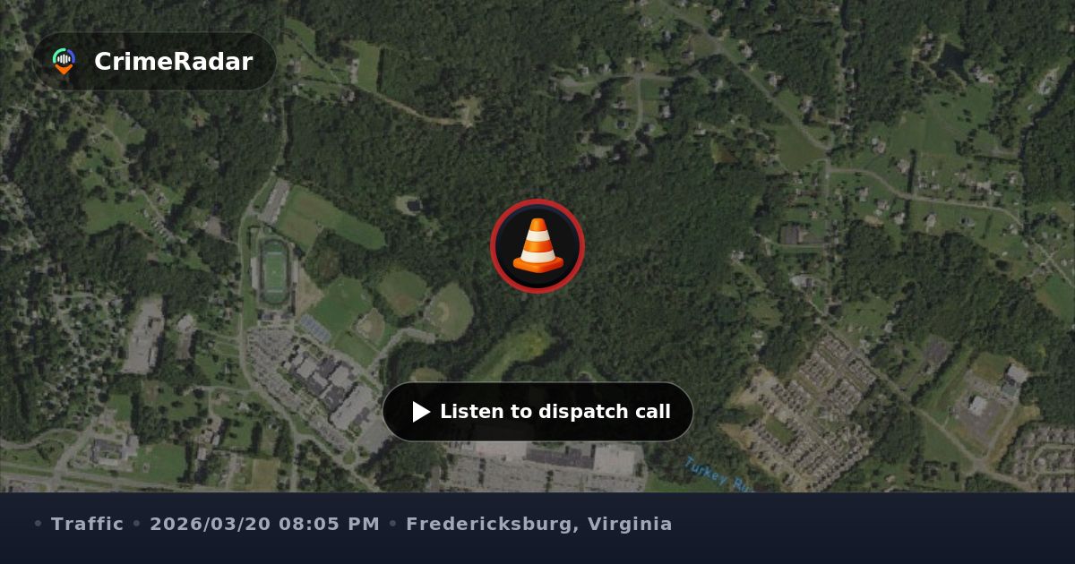 Single-vehicle crash near Primo Car Wash, no injuries, Fredericksburg ...