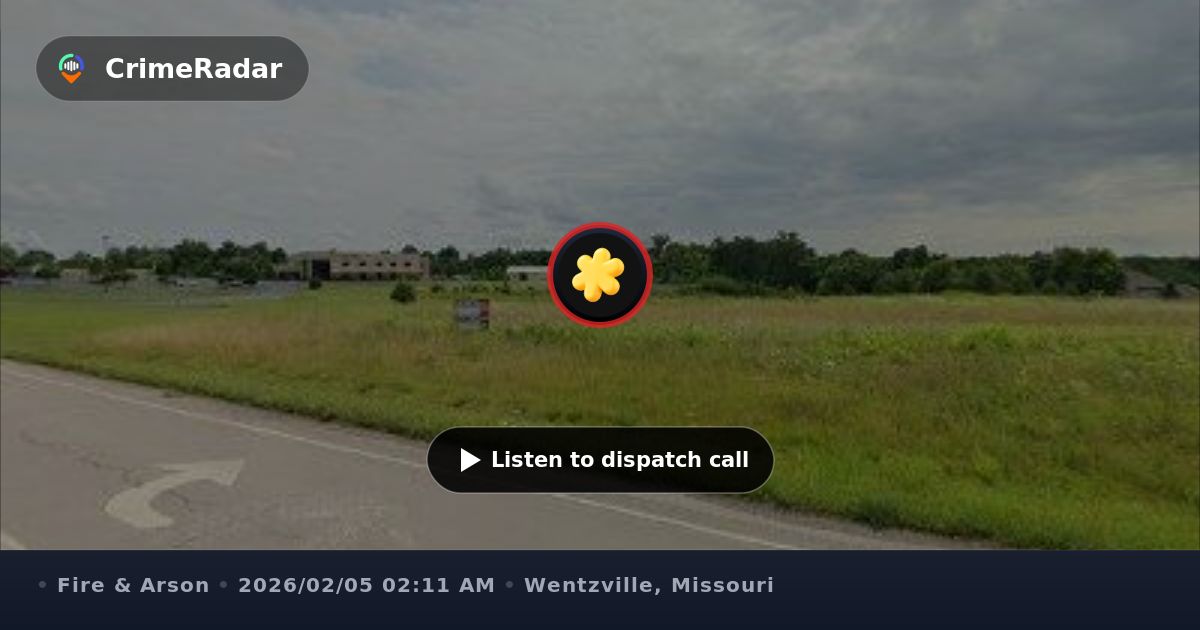 Fire crews battle house fire near Highway Z, Wentzville MO | CrimeRadar