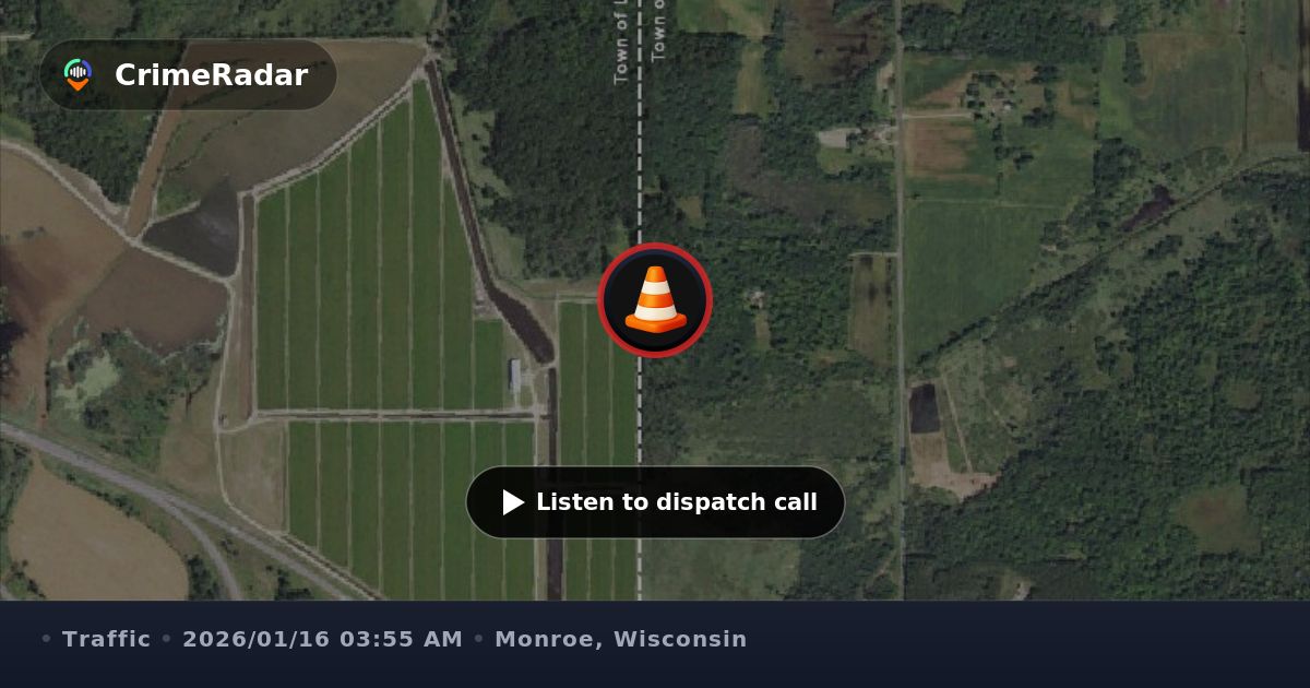 Traffic crash near I-90 exit ramp at Tomah, Monroe County WI | CrimeRadar