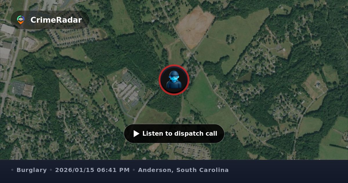 Officer requests trespass order near Tiger Lily Dr, Anderson SC ...