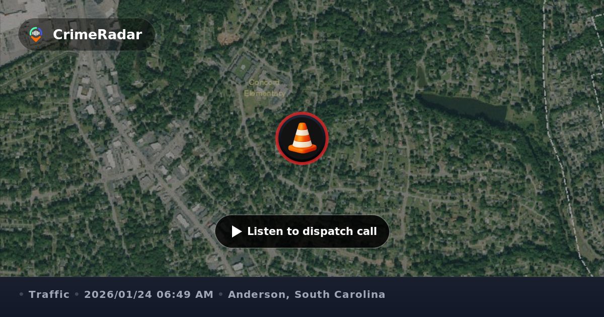 Deputies respond to vehicle issue near Concord Ave, Anderson SC ...