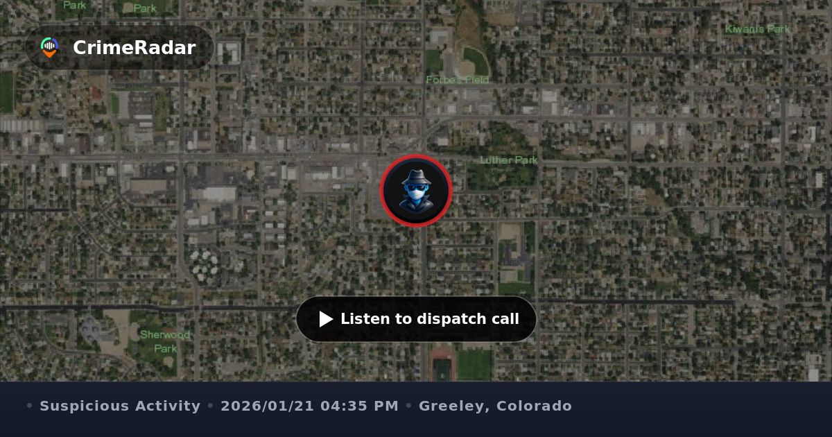 Deputies check on suspicious activity near 11th St in Greeley, Greeley ...