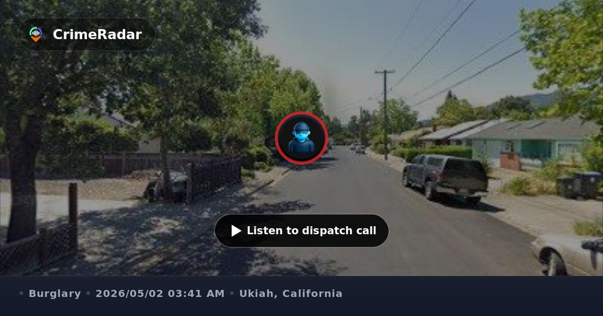 Broken glass alarm at Pine Market on West Mill, Ukiah CA | CrimeRadar