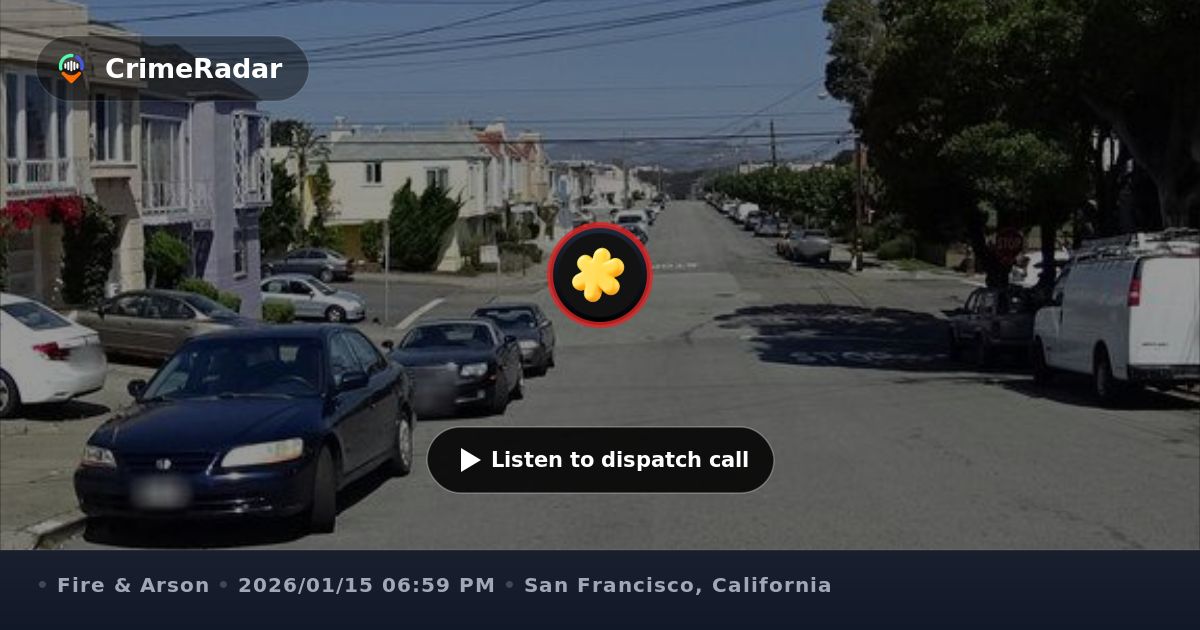 Small fire reported near Sunset Dunes in San Francisco, San Francisco ...