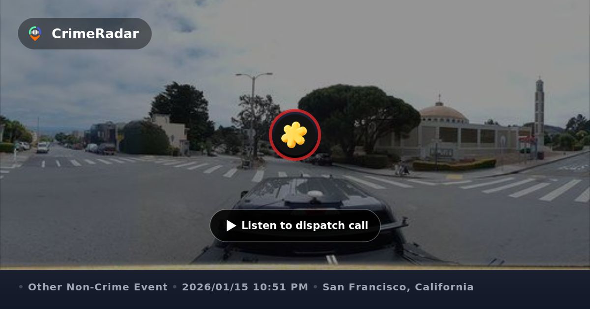 Fire crew assists public near Diamond Heights, San Francisco CA ...
