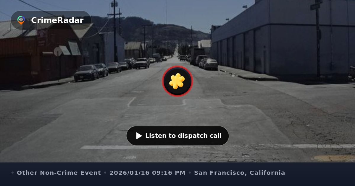 Leaking hydrant near Ingalls and Underwood, San Francisco CA | CrimeRadar