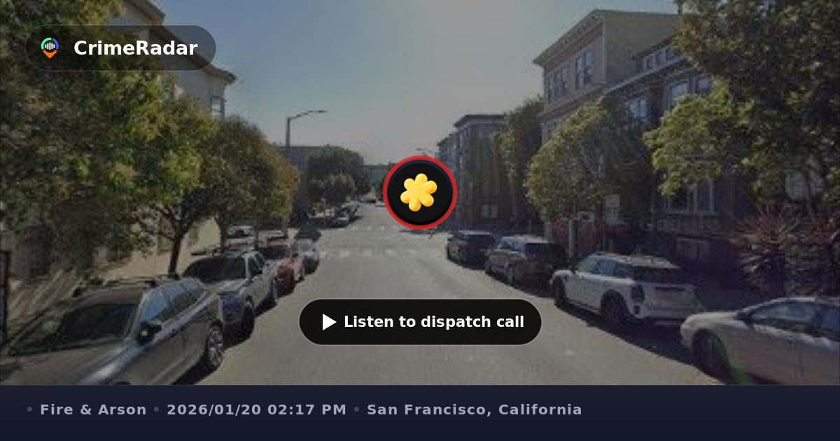 Fire crews respond to alarm near Page and Lyon, San Francisco CA ...