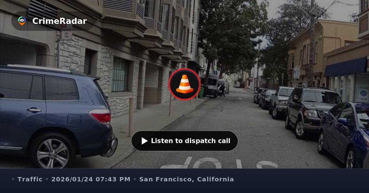 Pedestrian struck near Fillmore and Lombard, San Francisco CA | CrimeRadar