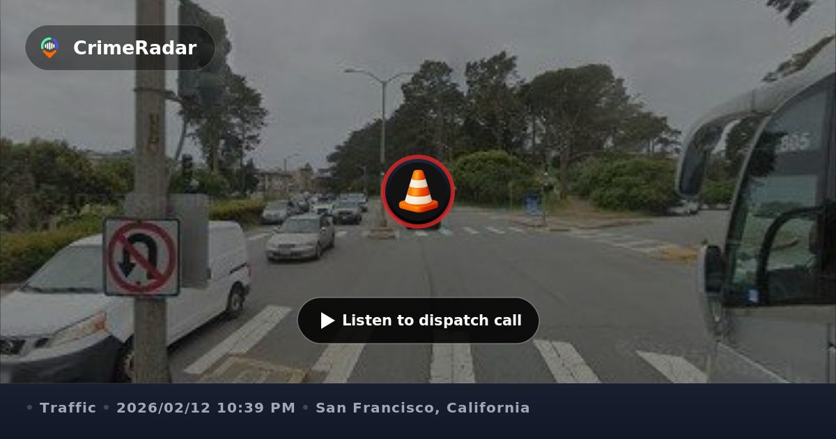 Injury crash at Martin Luther King Jr and Kezar, San Francisco CA ...