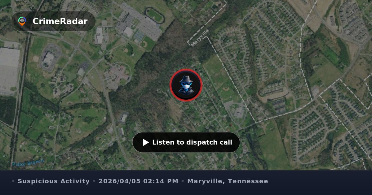 Person requests help by text at Level Drive home, Maryville TN | CrimeRadar