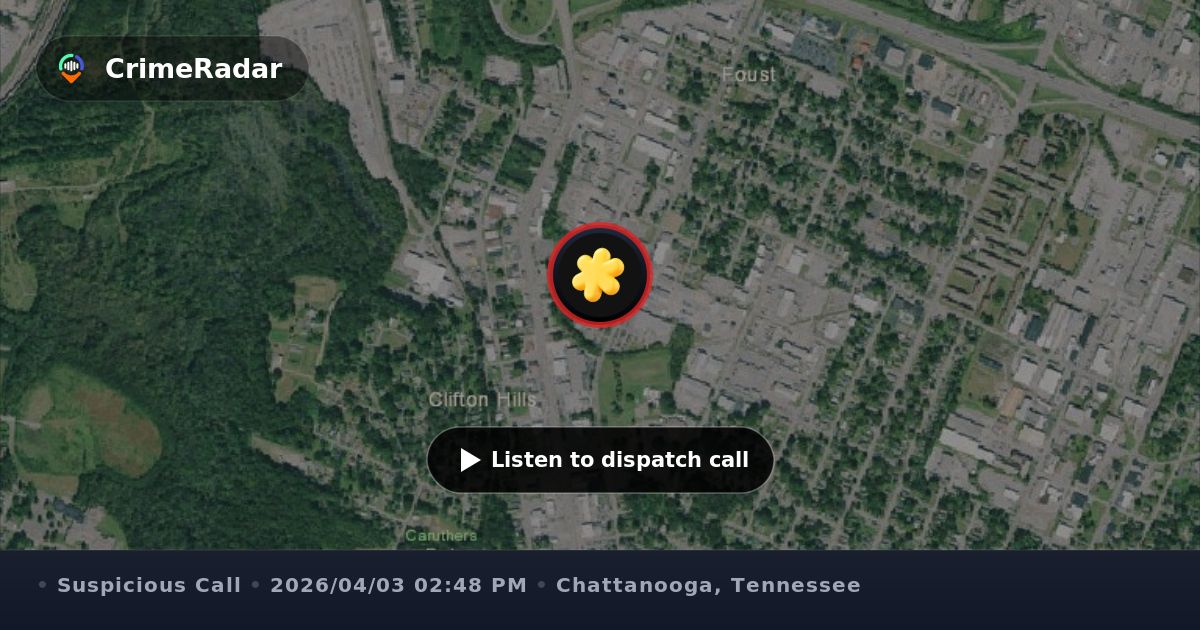 911 Active Calls Chattanooga