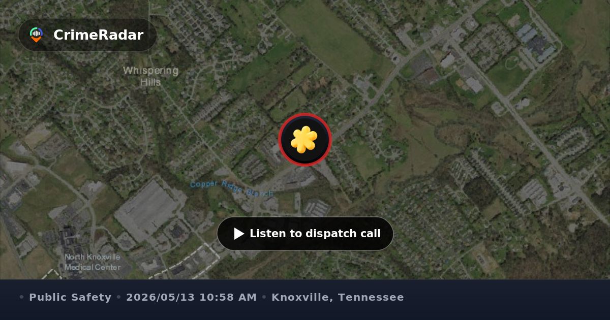 Animal control responds to aggressive pit bull, Knoxville TN | CrimeRadar