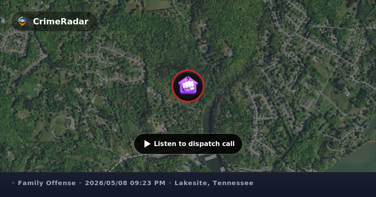 Woman injured in domestic dispute at Dockside Drive, Lakesite TN ...