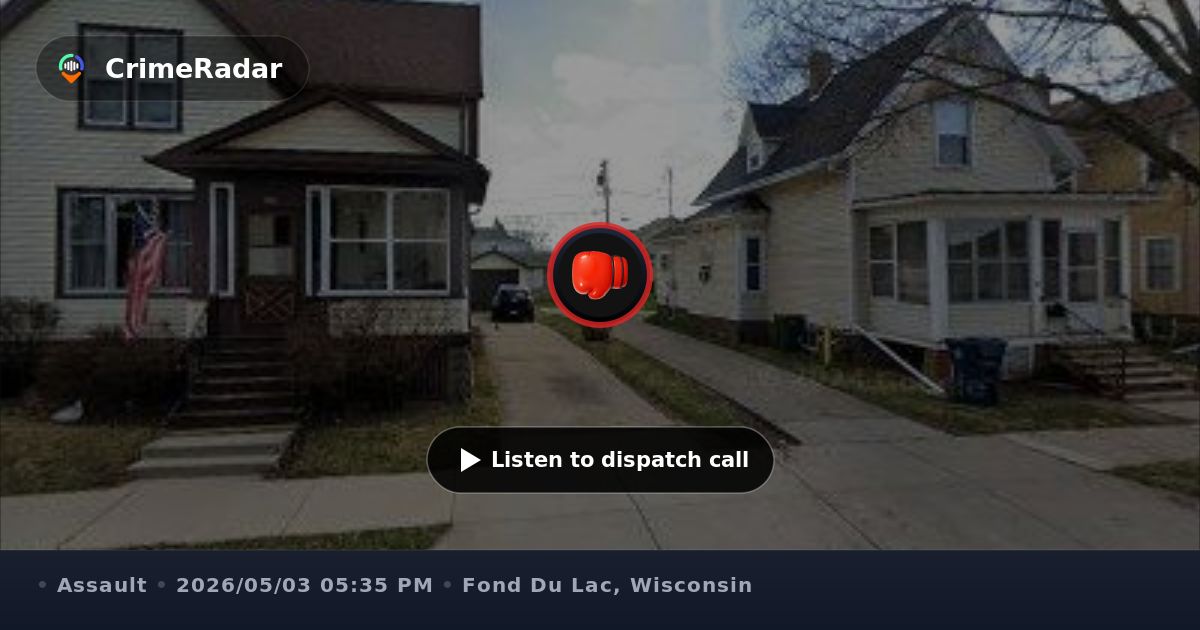 Group fight reported on 6th Street, Fond Du Lac WI | CrimeRadar