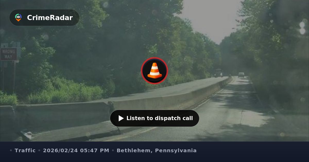 Two-vehicle crash on Route 248 near Route 33, Bethlehem PA | CrimeRadar