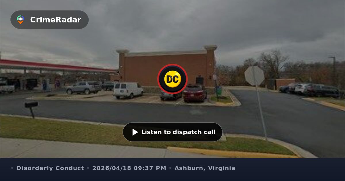 Complaint of loud music and stunts in parking lot, Ashburn VA | CrimeRadar
