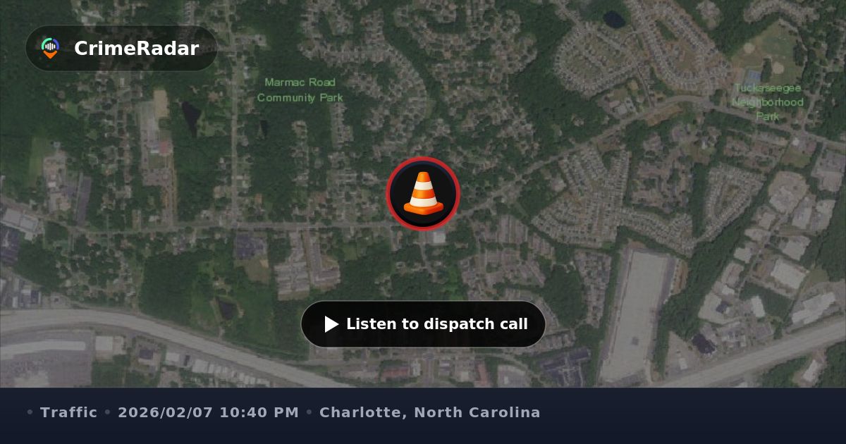 Traffic crash near Queen City Drive and Mulberry Church, Charlotte NC ...