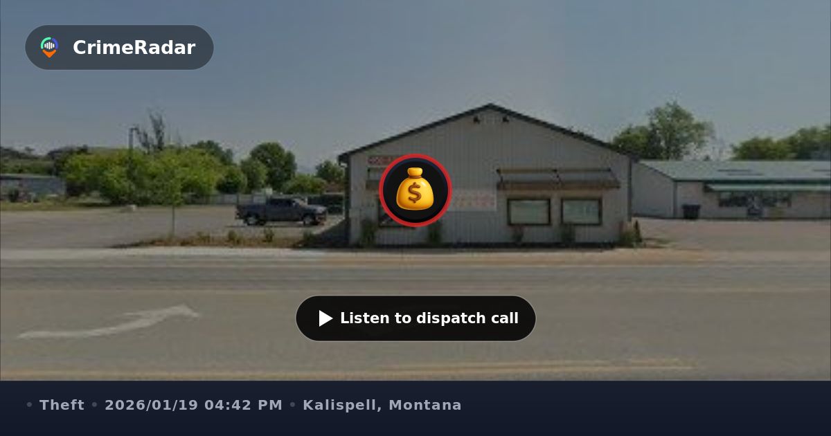 Possible wallet theft near Meridian Rd, Kalispell MT | CrimeRadar
