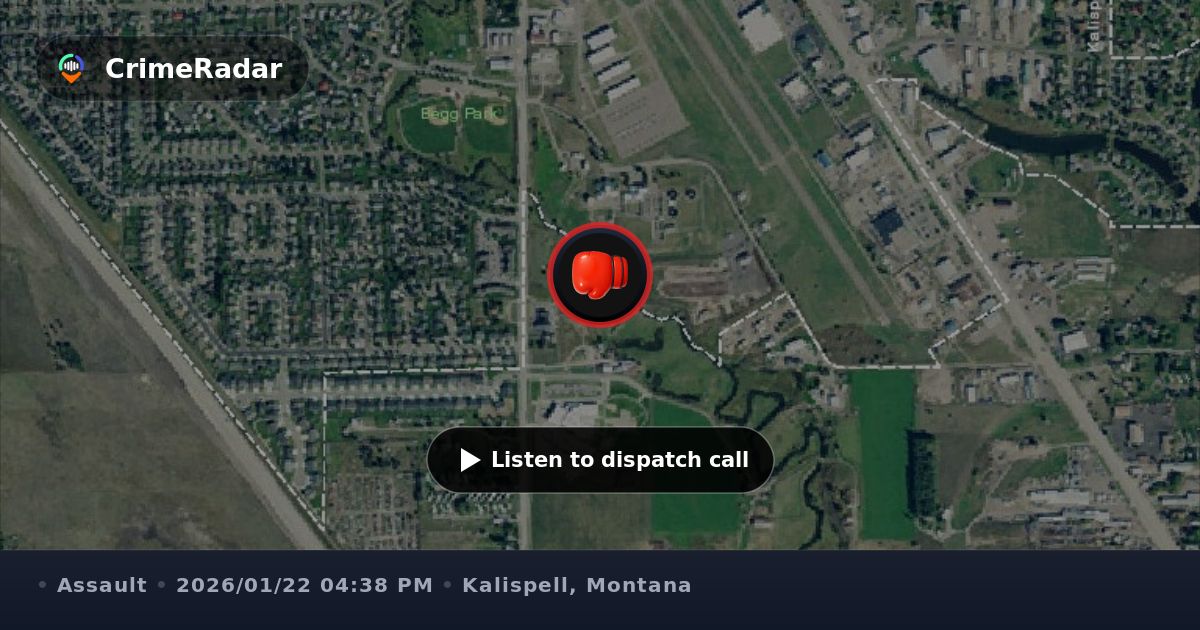 Possible disturbance near Parkland Towers, Kalispell MT | CrimeRadar