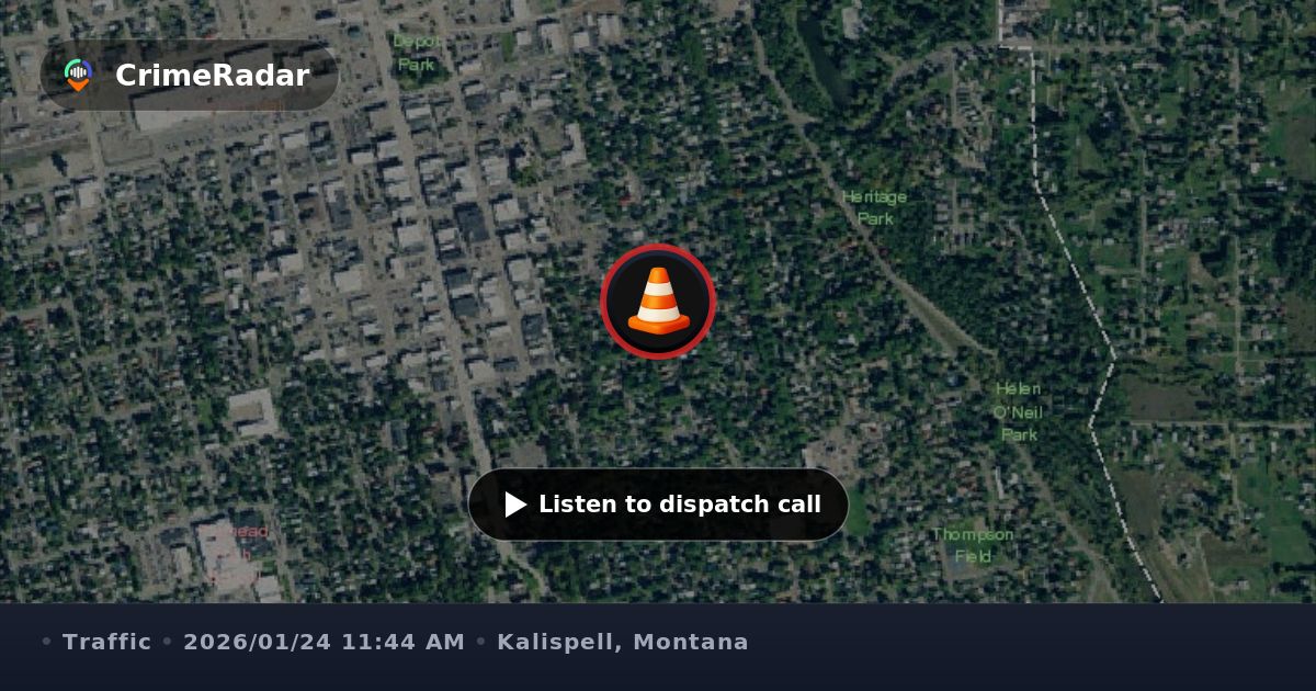 Traffic stop on Third Avenue East in Kalispell, Kalispell MT | CrimeRadar