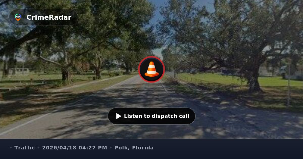 Vehicle rollover crash on K-Ville Avenue, Polk County FL | CrimeRadar