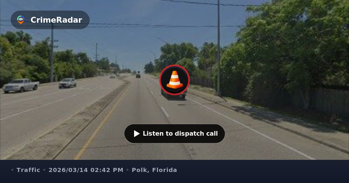 Motor vehicle crash on Highway 548 in Highland City, Polk County FL ...