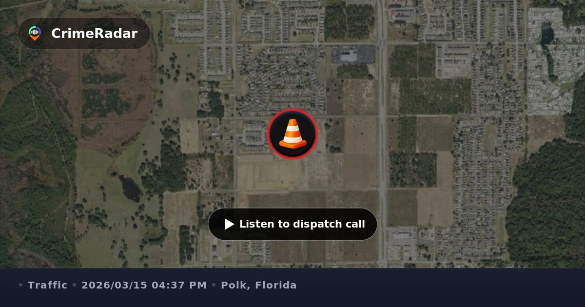 Vehicle accident on FDC Grove Road in Davenport, Polk County FL ...