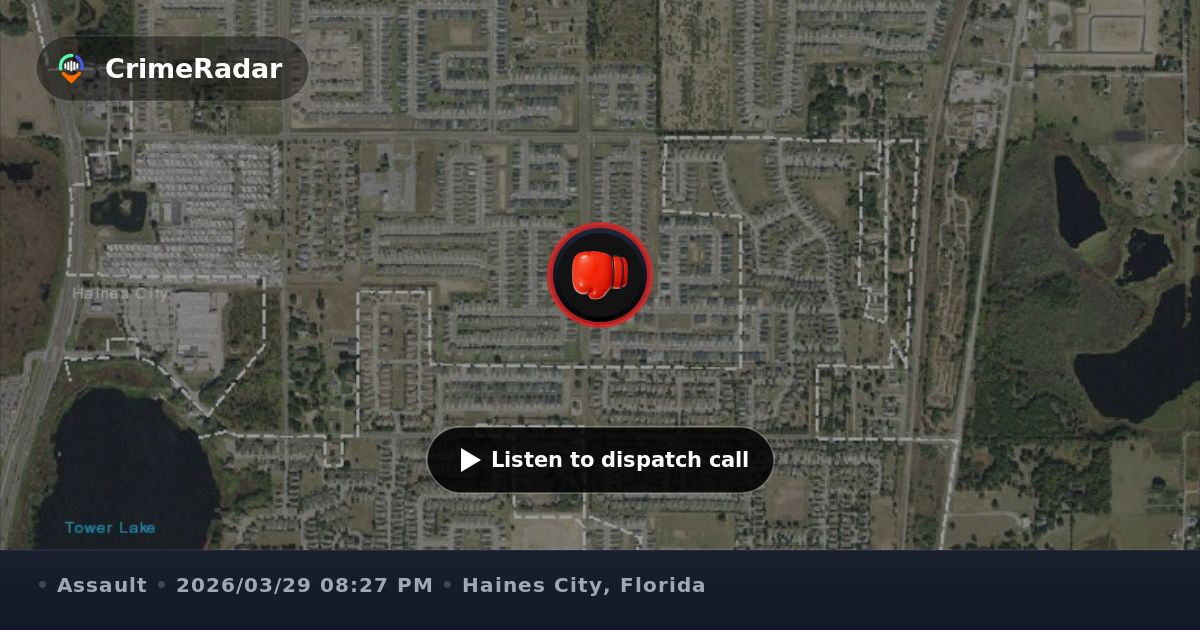 Person reported beaten at Meadow Pointe Drive home, Haines City FL ...