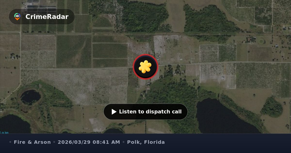 Fire crew redirected to neighboring house, Polk County FL | CrimeRadar