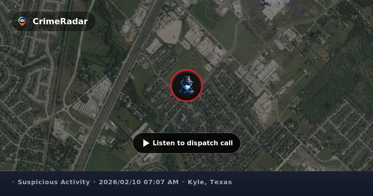 Reports of drone flying over local school, Kyle TX | CrimeRadar
