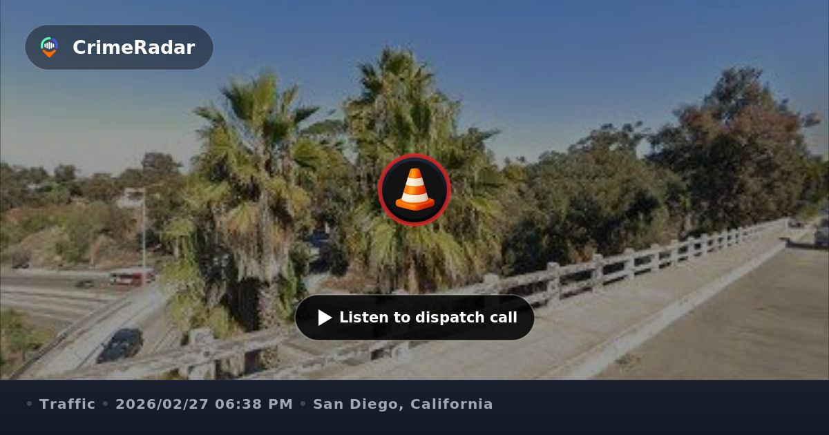 Traffic crash on State Route 163 at Washington Street, San Diego CA ...