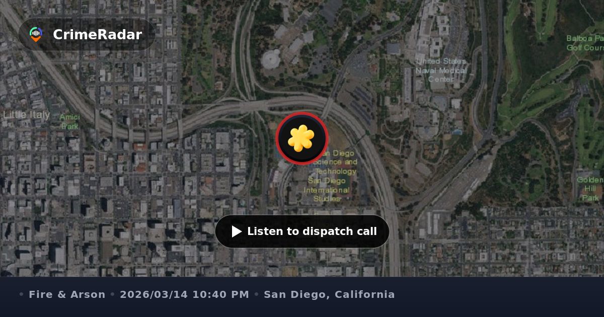 Lab equipment fire contained in San Diego building, San Diego CA ...