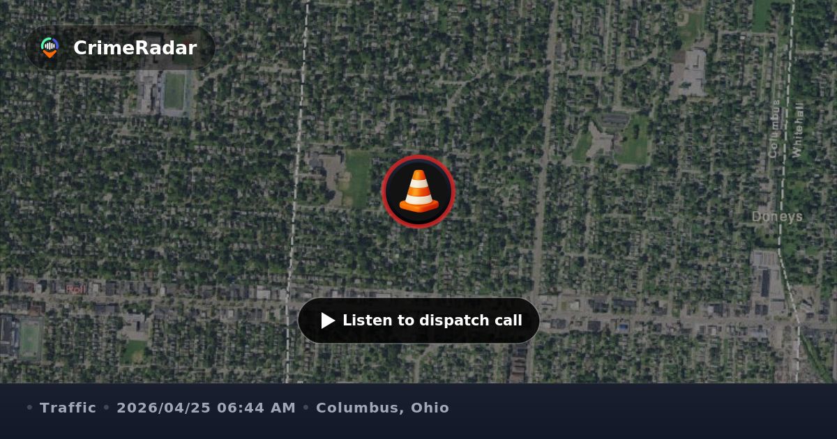 Unattended car found in yard after property damage, Columbus OH ...