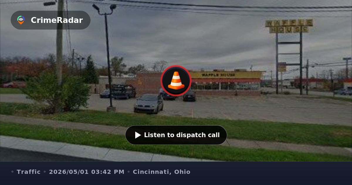 Injury crash near Waffle House on Lebanon Road, Cincinnati OH | CrimeRadar