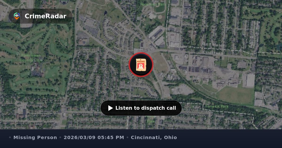Missing 14-year-old last seen walking toward UDF, Cincinnati OH ...