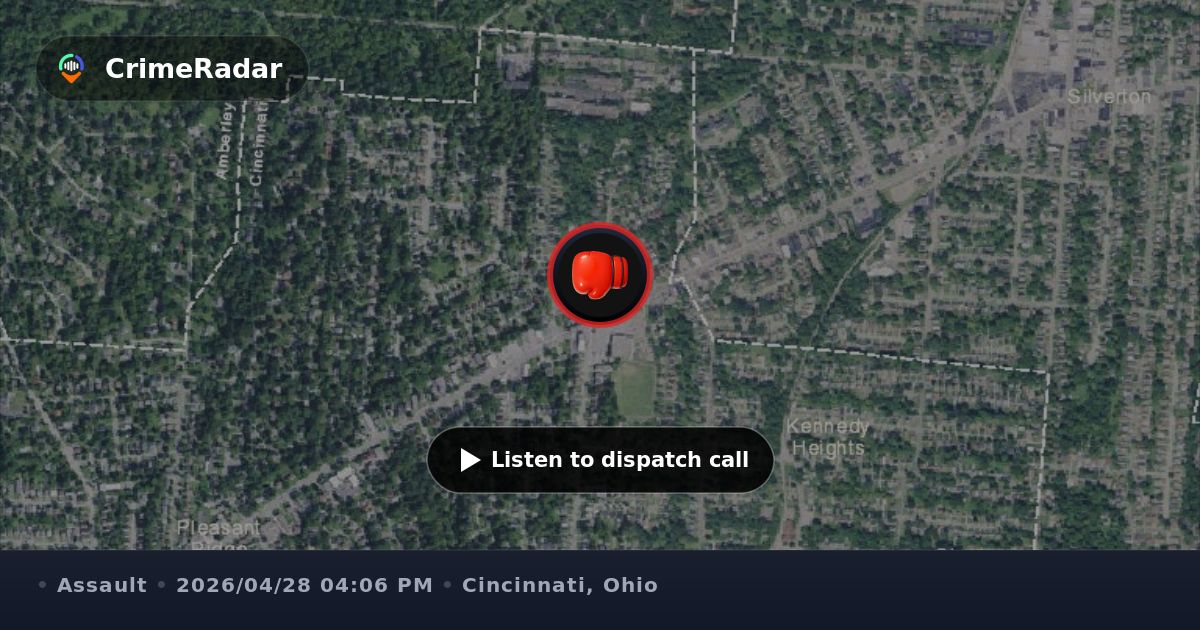 Assault report at residence on Hampton Drive, Cincinnati OH | CrimeRadar