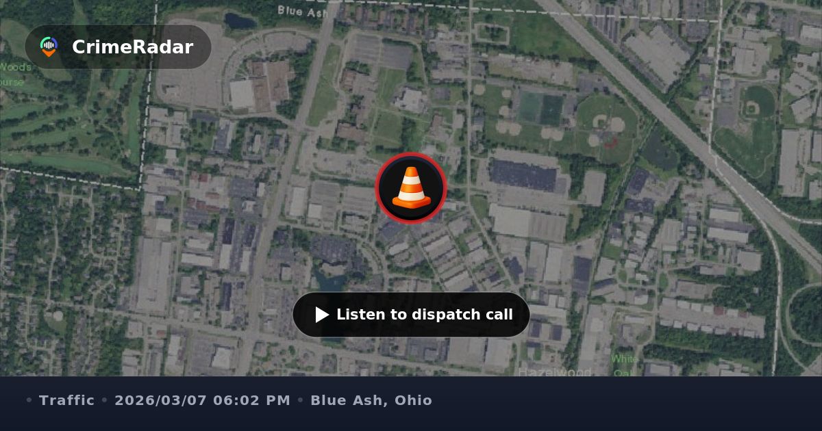 Auto accident reported on Kenwood Road, Blue Ash OH | CrimeRadar