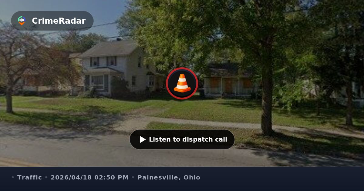 Speeding car runs stop sign on Liberty Street, Painesville OH | CrimeRadar