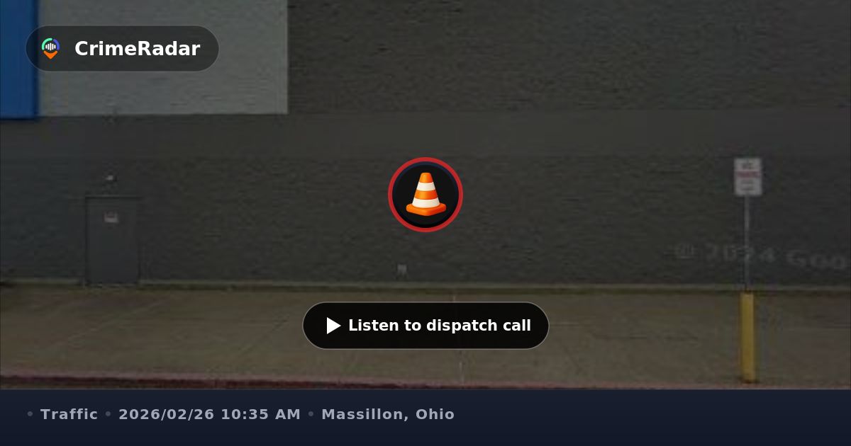 Parking lot crash at Walmart marketplace, Massillon OH | CrimeRadar