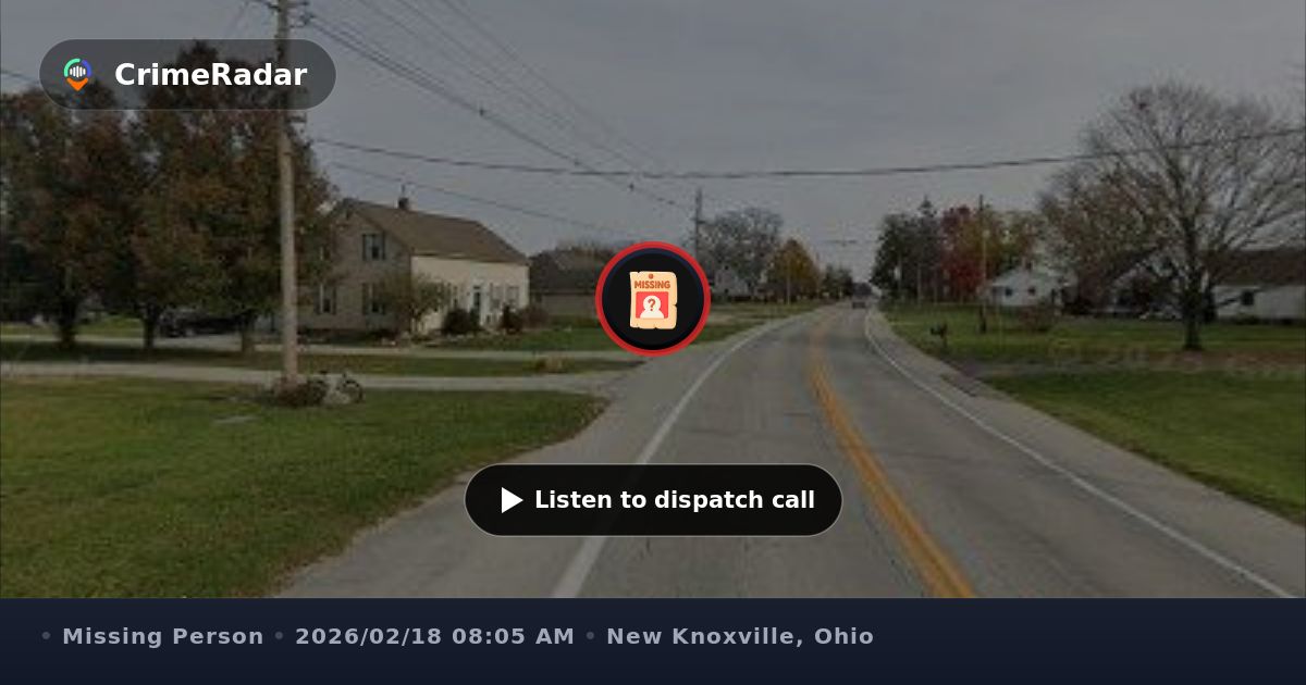 Runaway teen reported from Auglaize County area, New Knoxville OH ...