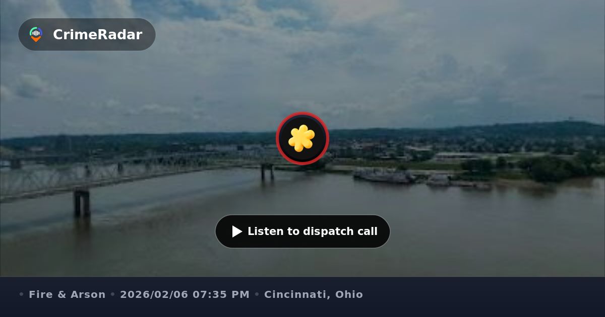 Fire alarm reported at Great American Ballpark, Cincinnati OH | CrimeRadar