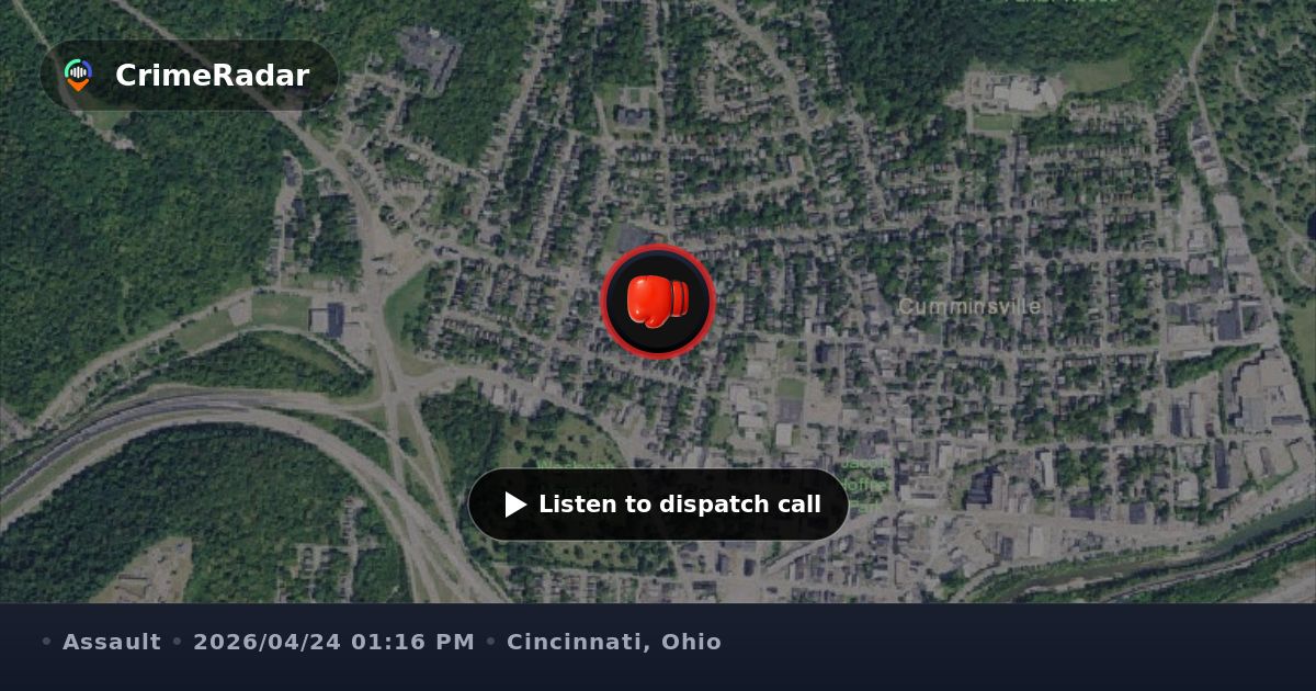 Person hit in the face during assault at storage site, Cincinnati OH ...