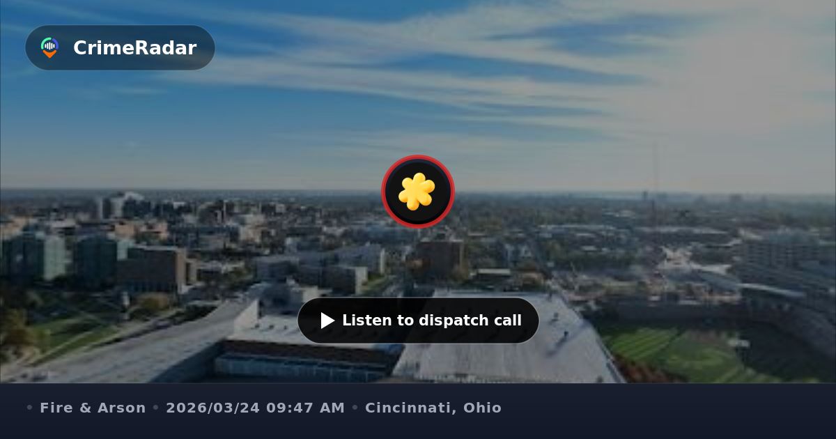 Fire alarm cleared at university building, Cincinnati OH | CrimeRadar