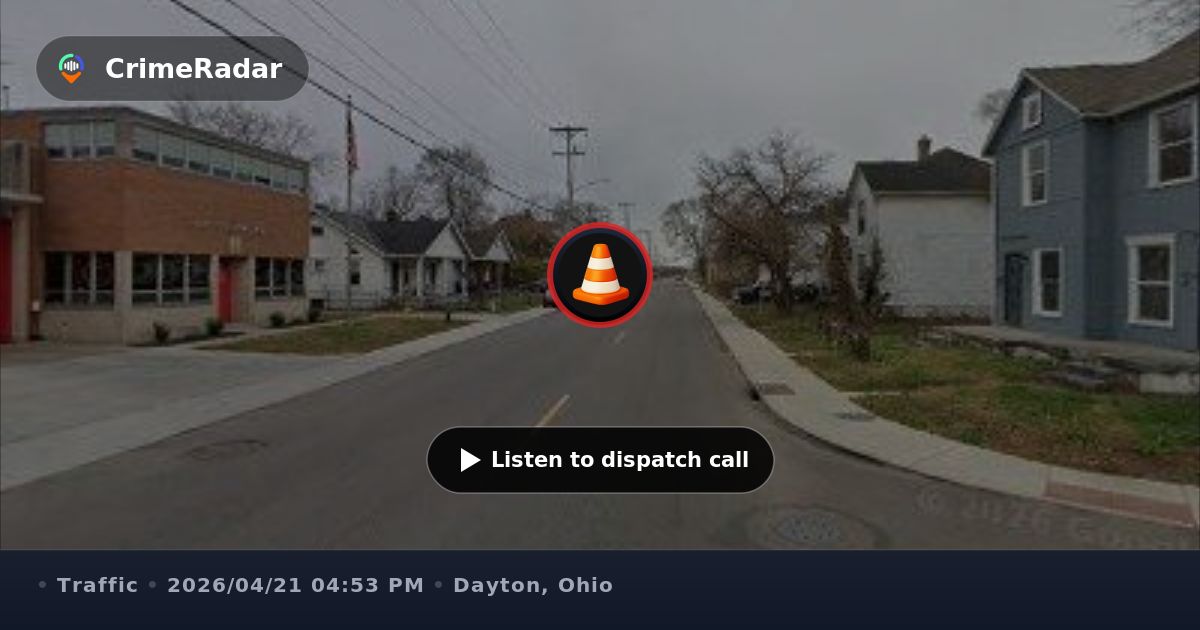 Injury crash at Broadway Street and Weaver Street, Dayton OH | CrimeRadar