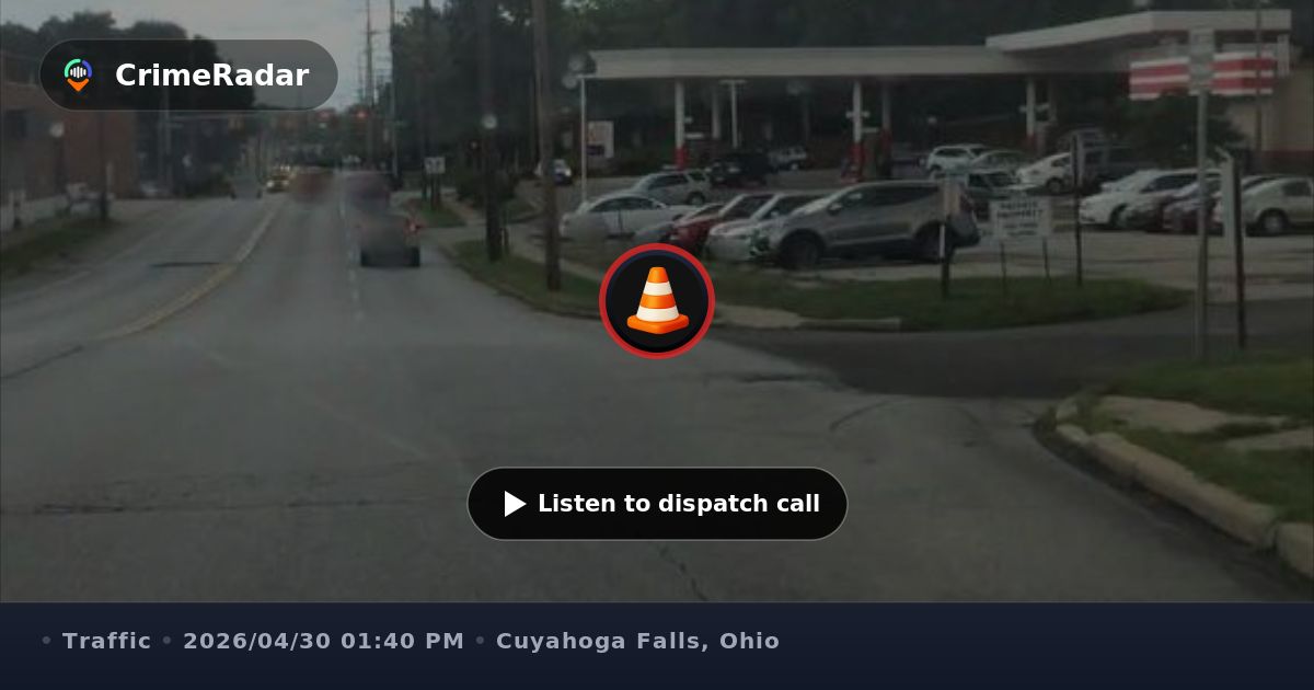 Minor crash at Thomas and Newberry, no injuries, Cuyahoga Falls OH ...