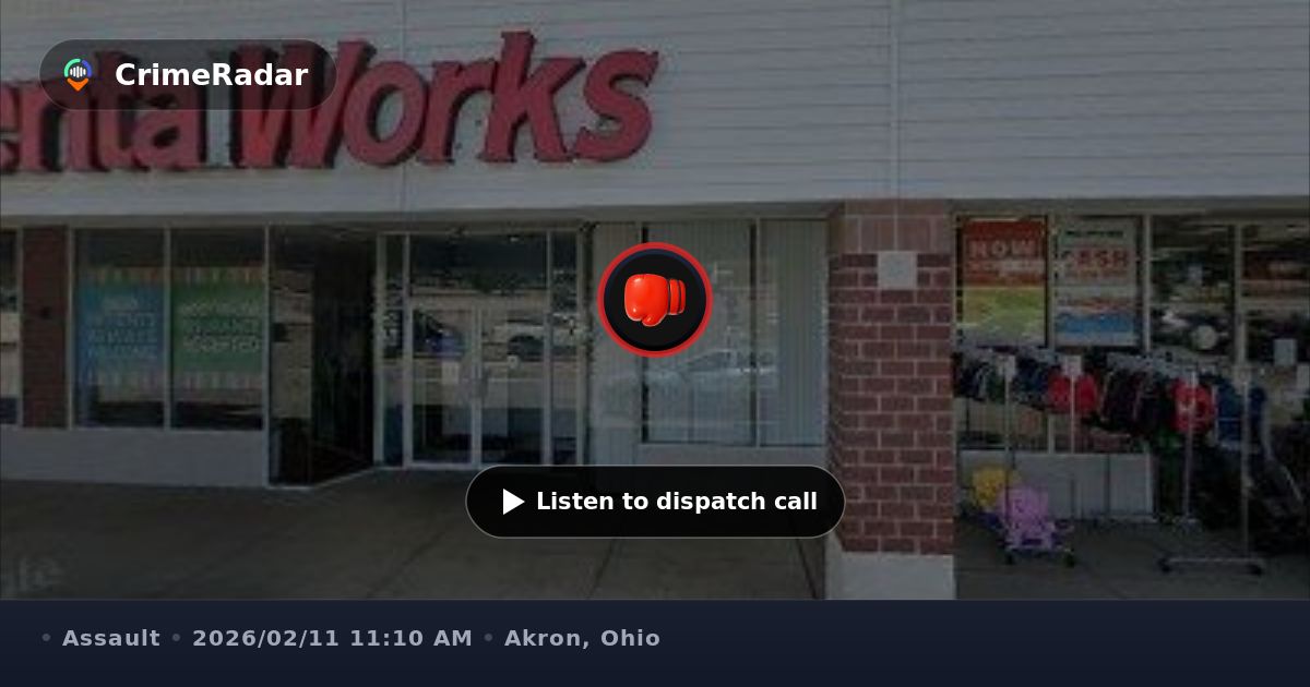 Aggressive client at Walmart reported attacking others, Akron OH ...