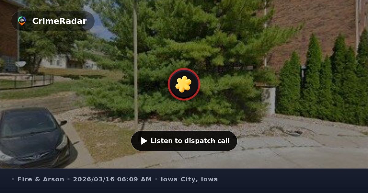 Building fire reported on Cascade Lane in Iowa City, Iowa City IA ...