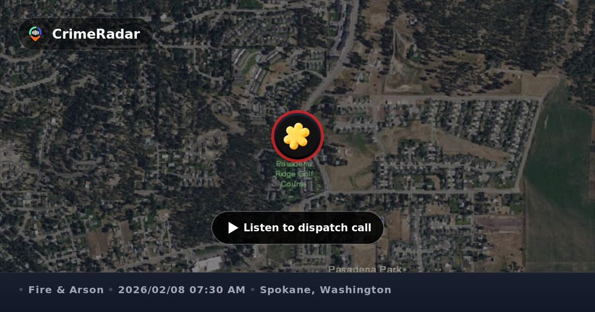 Fire alarm reported at nursing home on Upriver Dr, Spokane WA | CrimeRadar