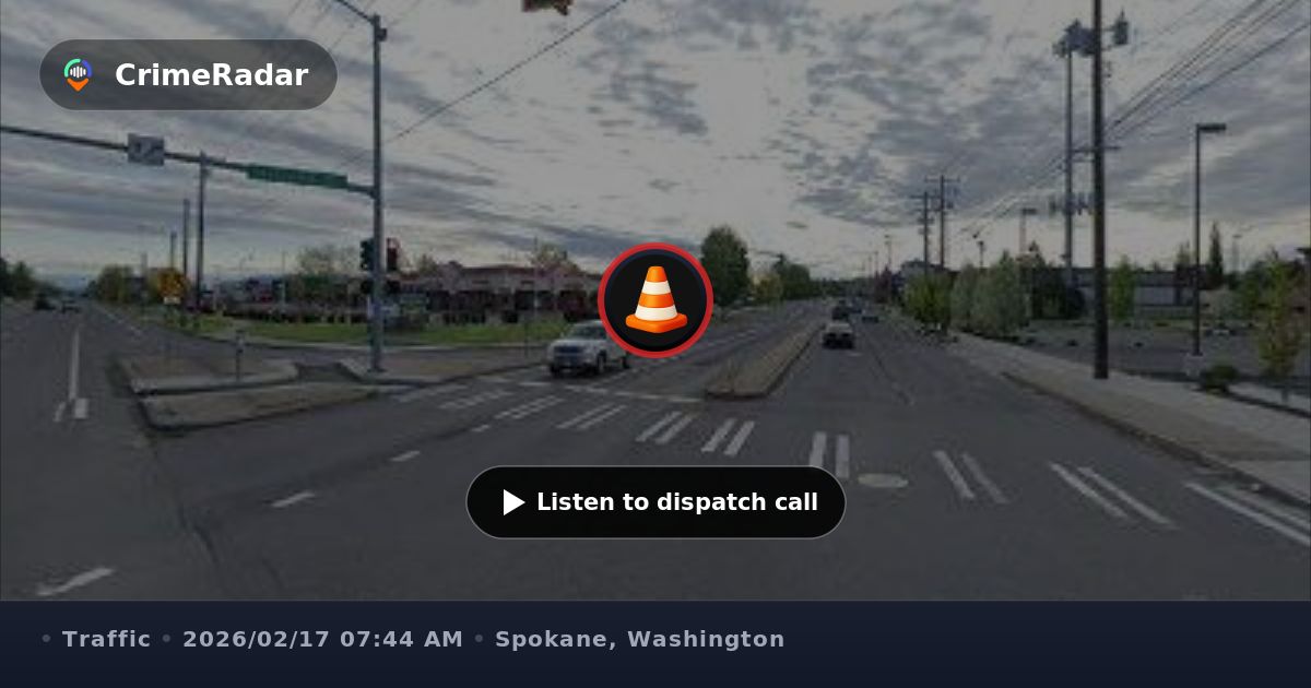 Two-vehicle crash on North Newport Highway, Spokane WA | CrimeRadar